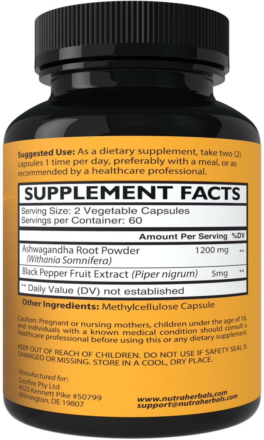 Natural stress relief ashwagandha