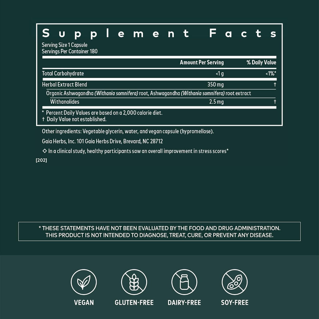 natural stress relief ashwagandha