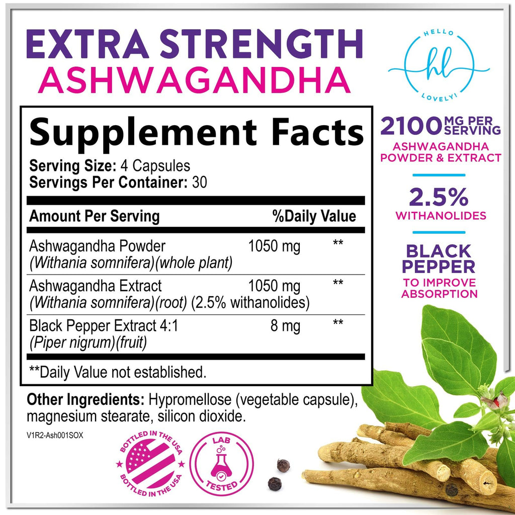 natural stress relief ashwagandha