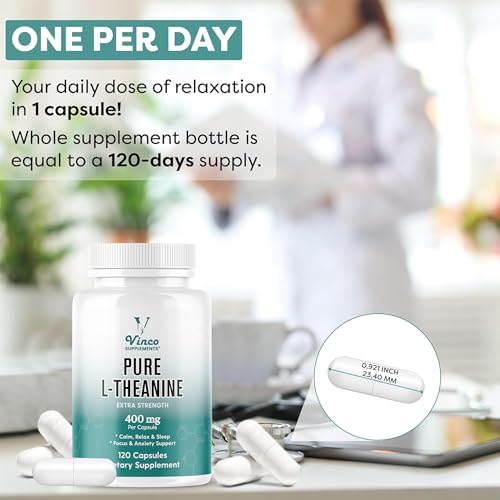 Natural stress relief blended supplements