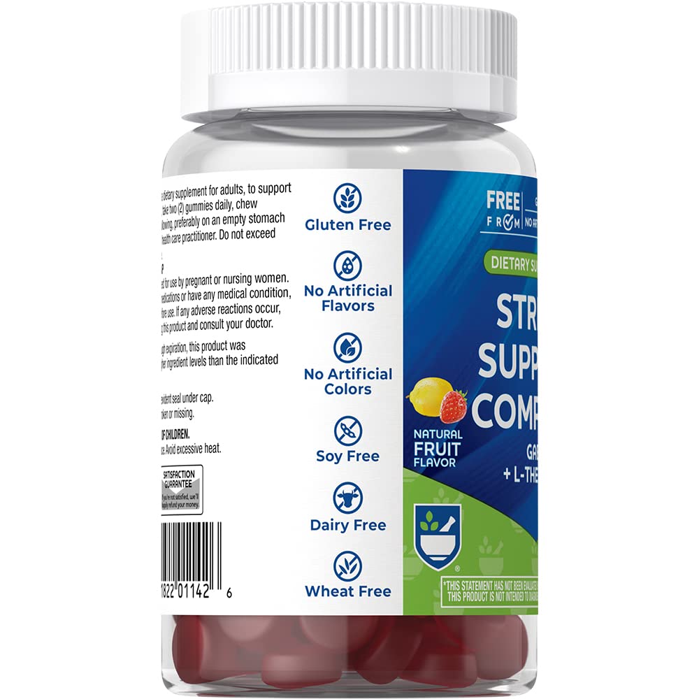 natural stress relief blended supplements