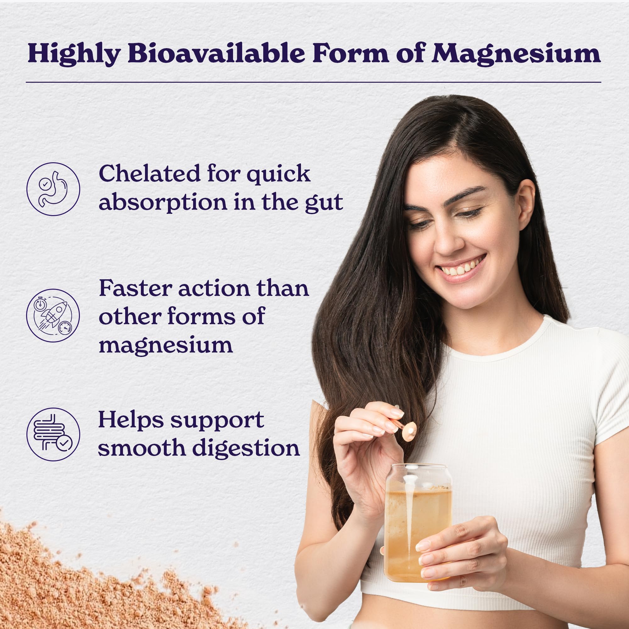Natural stress relief blended vitamin supplement
