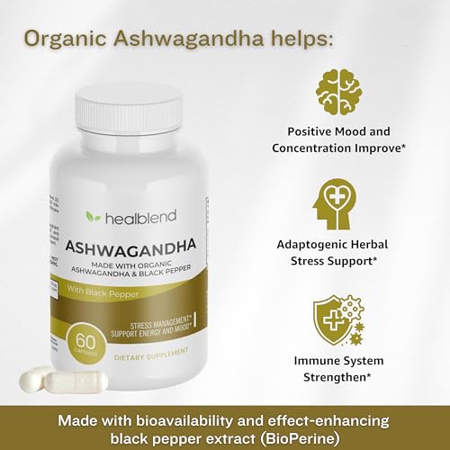 natural stress relief blended vitamins