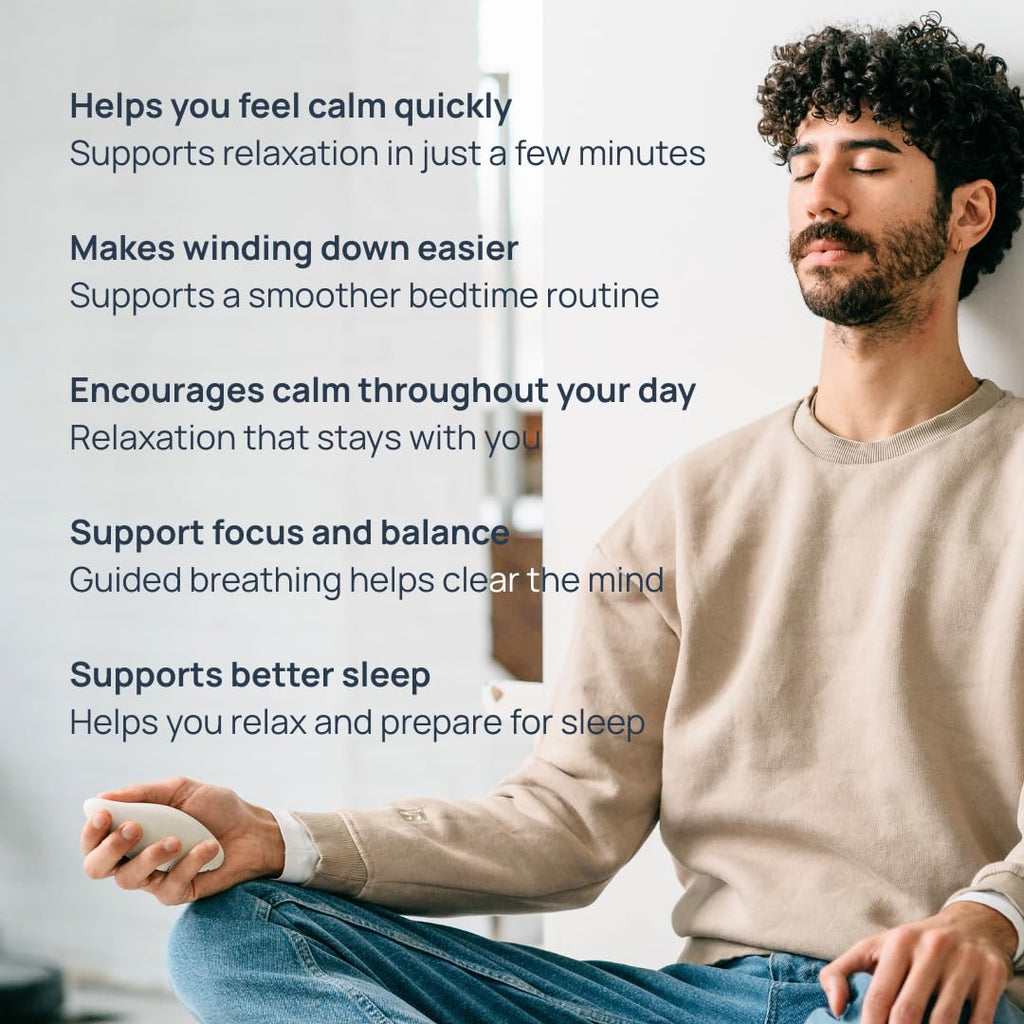 natural stress relief breathing device
