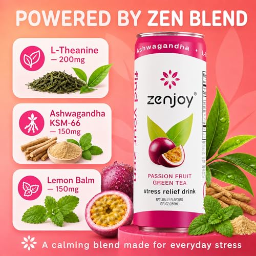 natural stress relief drink Zenjoy