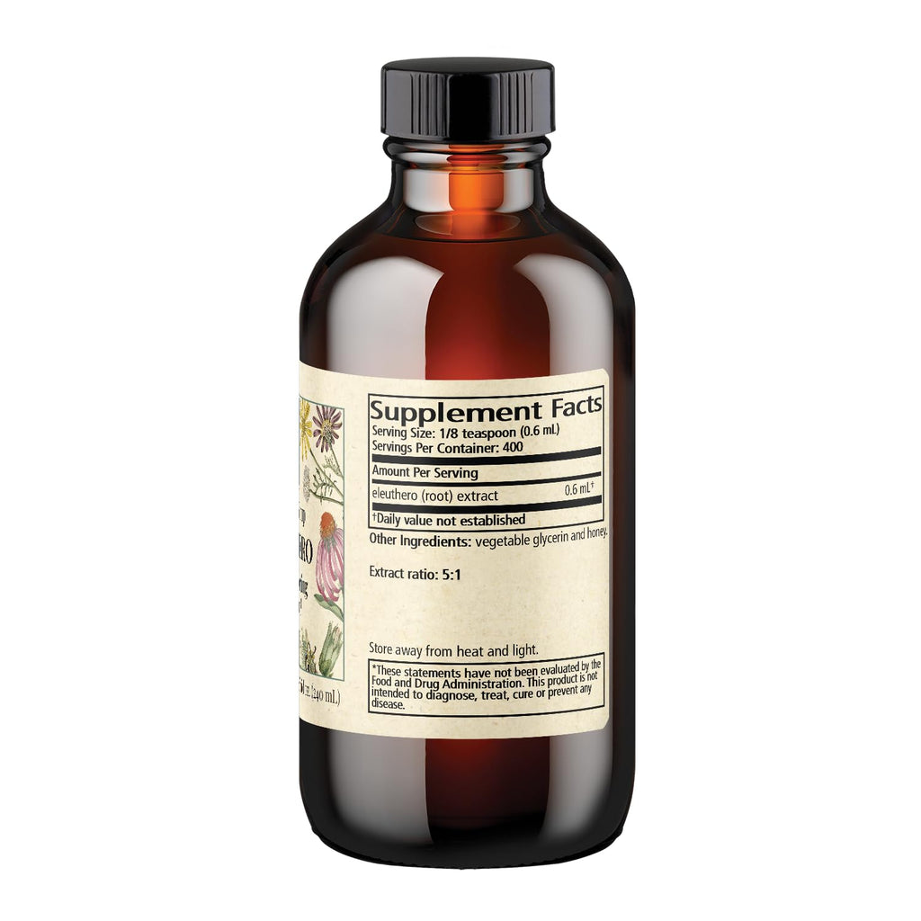 Natural stress relief Eleuthero syrup