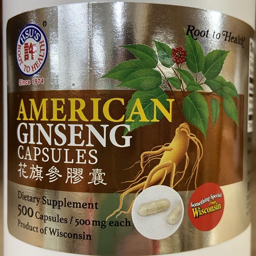 Natural stress relief ginseng