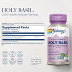 natural stress relief Holy Basil