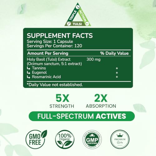 Natural stress relief Holy Basil