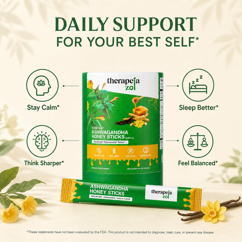 natural stress relief honey sticks