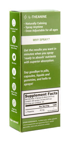 natural stress relief L-Theanine spray