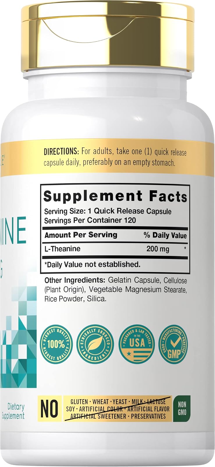 Natural stress relief L-Theanine