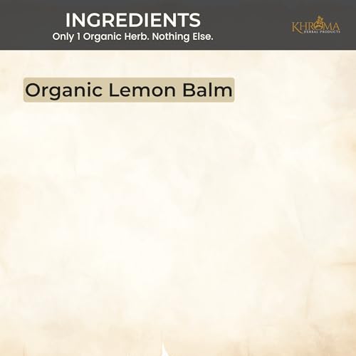 natural stress relief lemon balm