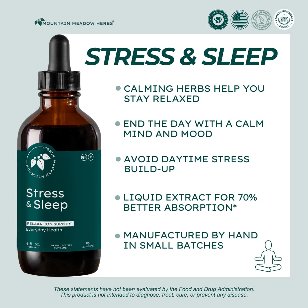 natural stress relief liquid blend