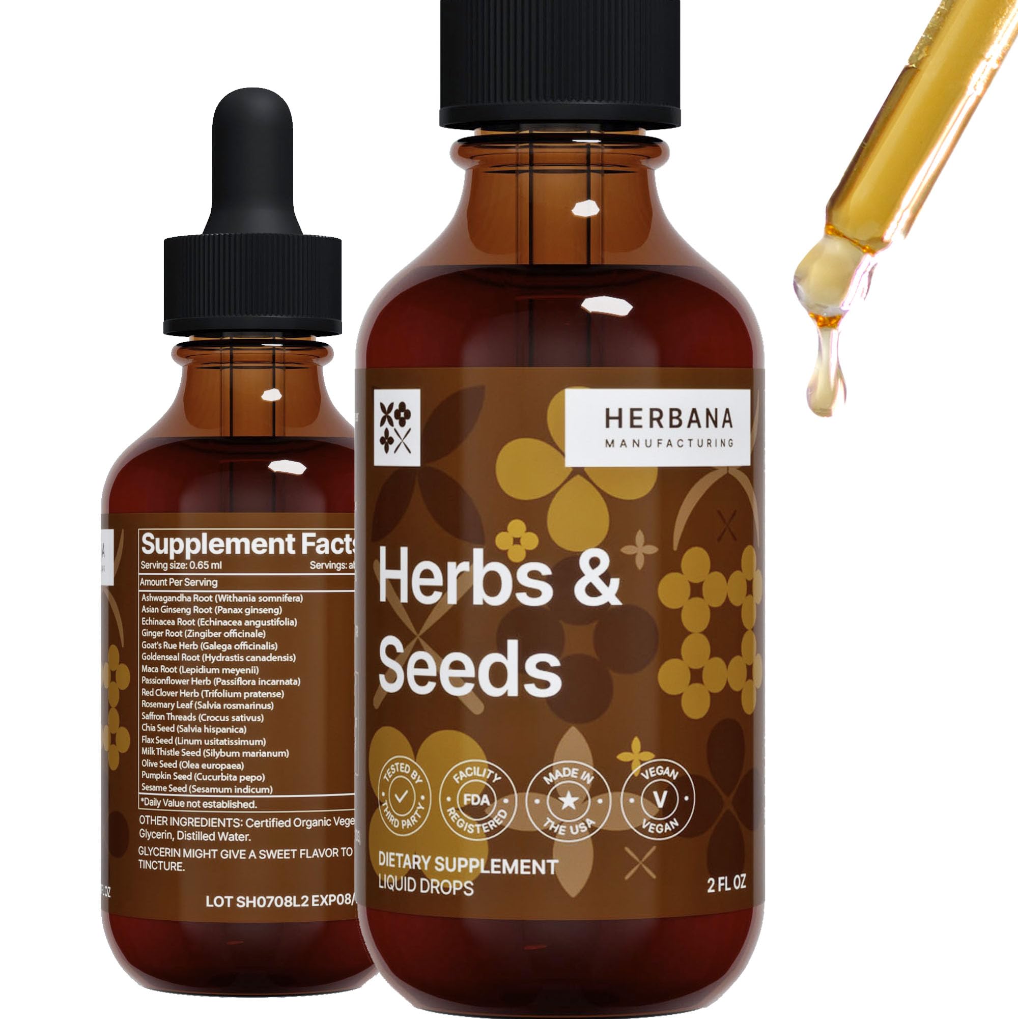 natural stress relief liquid drops