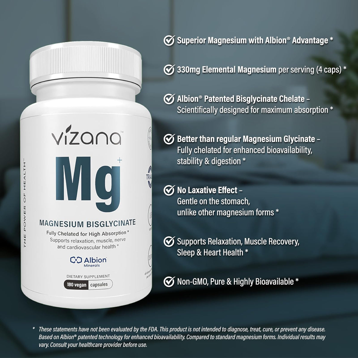 natural stress relief magnesium capsules