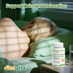 Natural stress relief magnesium capsules
