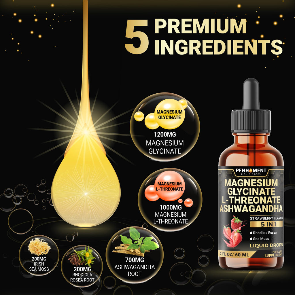 natural stress relief magnesium drops