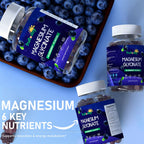 Natural stress relief magnesium gummies