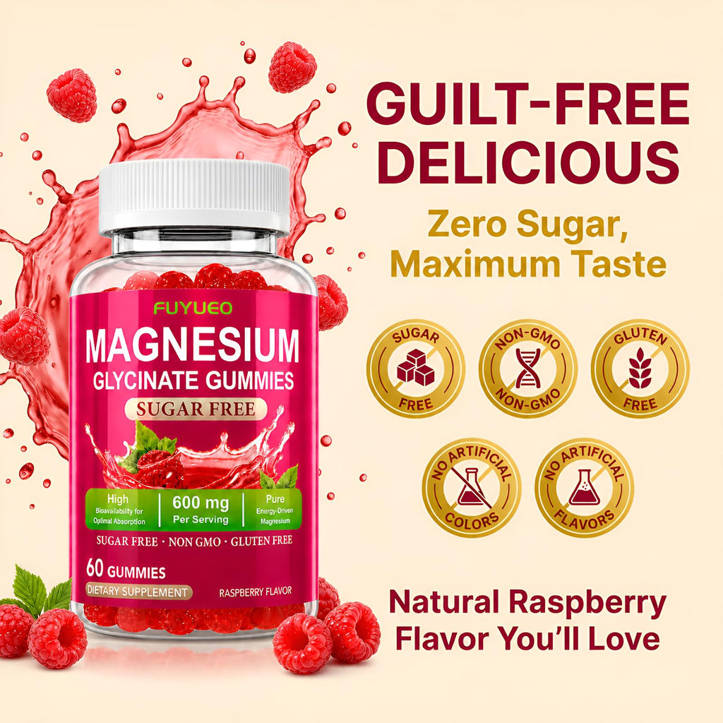 natural stress relief magnesium gummies