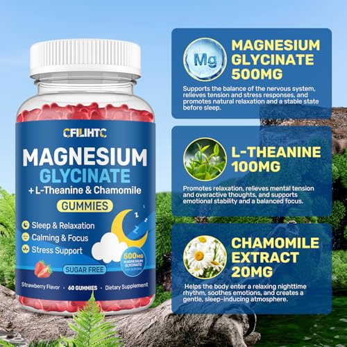natural stress relief magnesium gummies