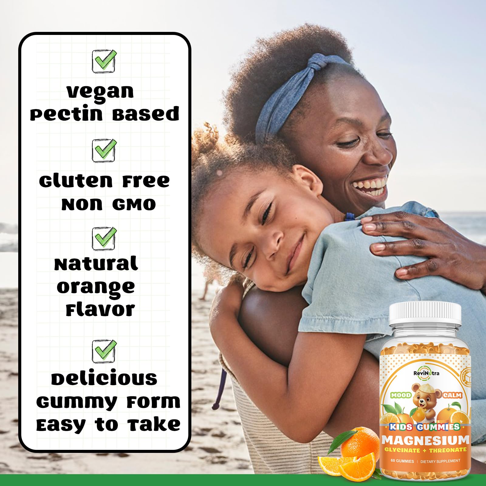 natural stress relief magnesium gummies
