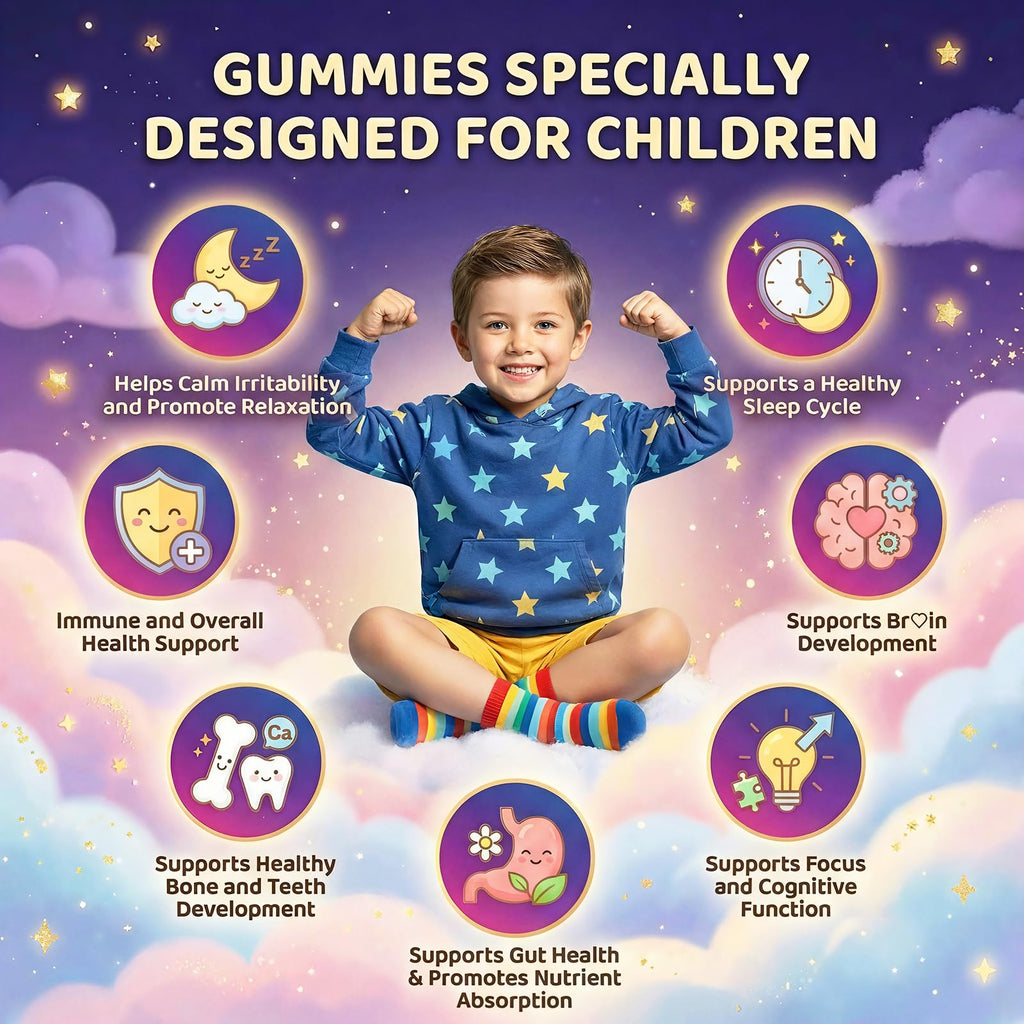 natural stress relief magnesium gummies