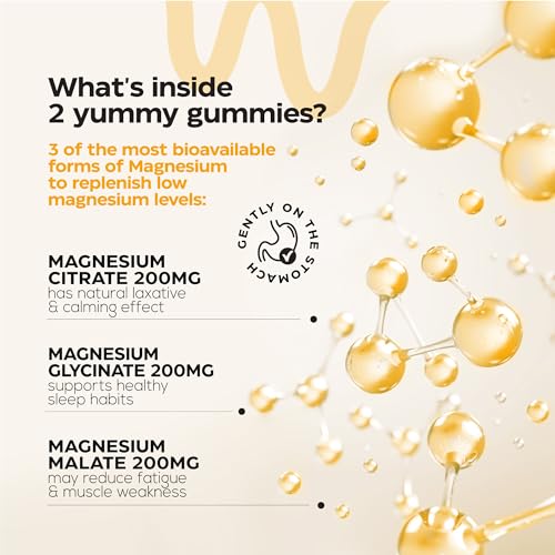 natural stress relief magnesium gummies