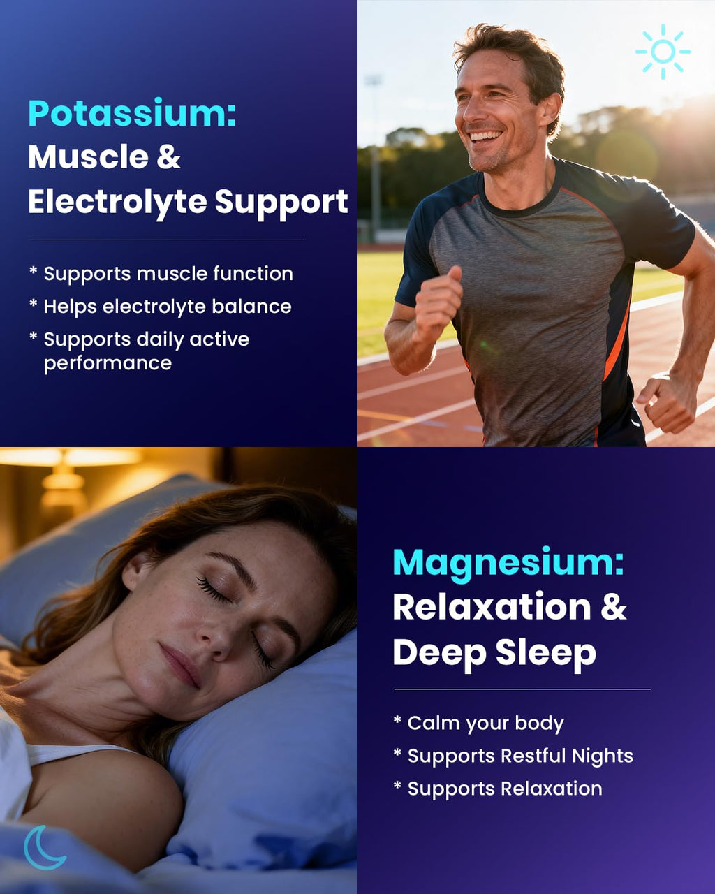Natural stress relief Magnesium supplement