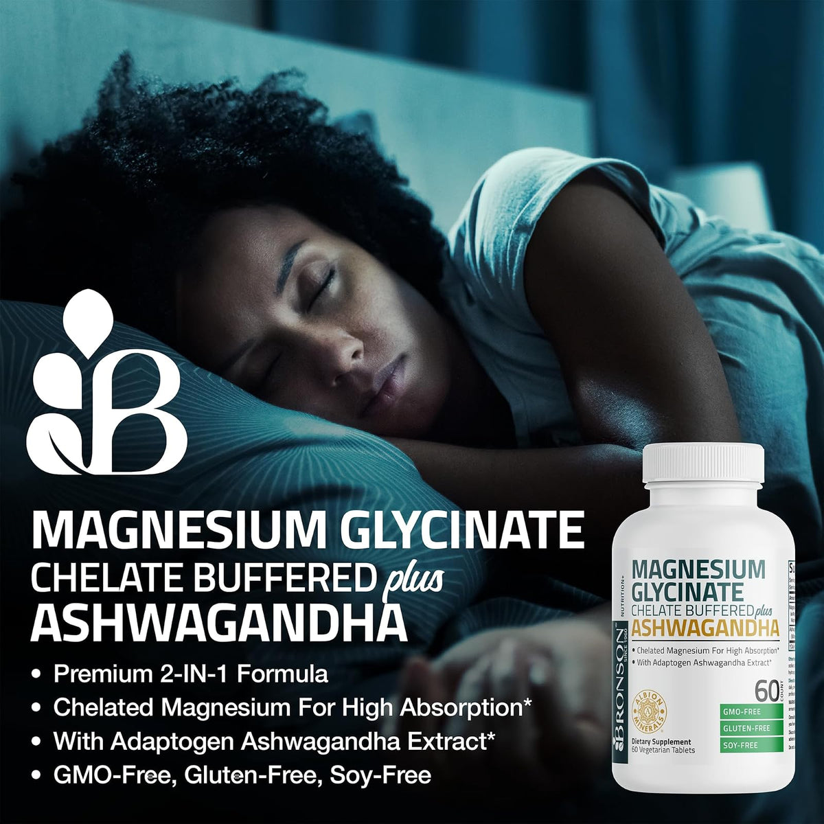 Natural stress relief Magnesium supplement