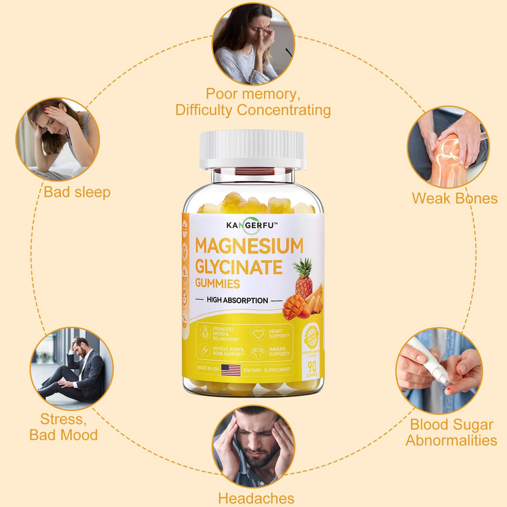 Natural stress relief magnesium supplement