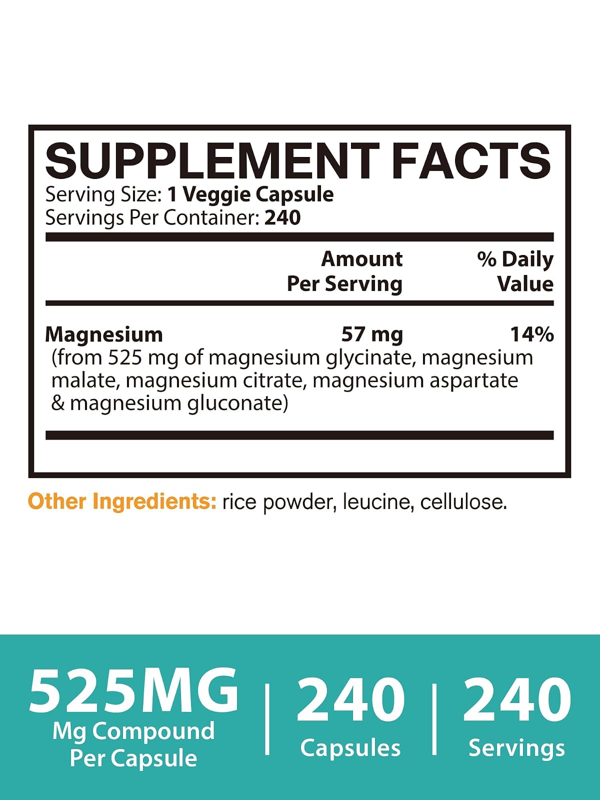 Natural stress relief magnesium