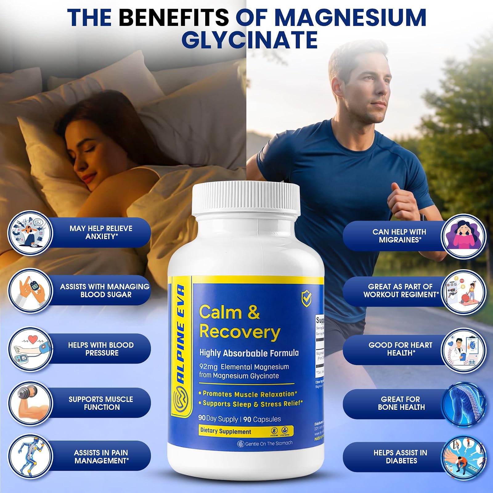 Natural stress relief magnesium