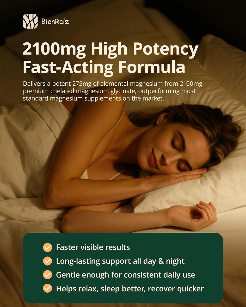 Natural stress relief magnesium