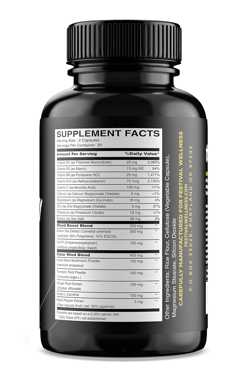 natural stress relief multivitamins Harmony