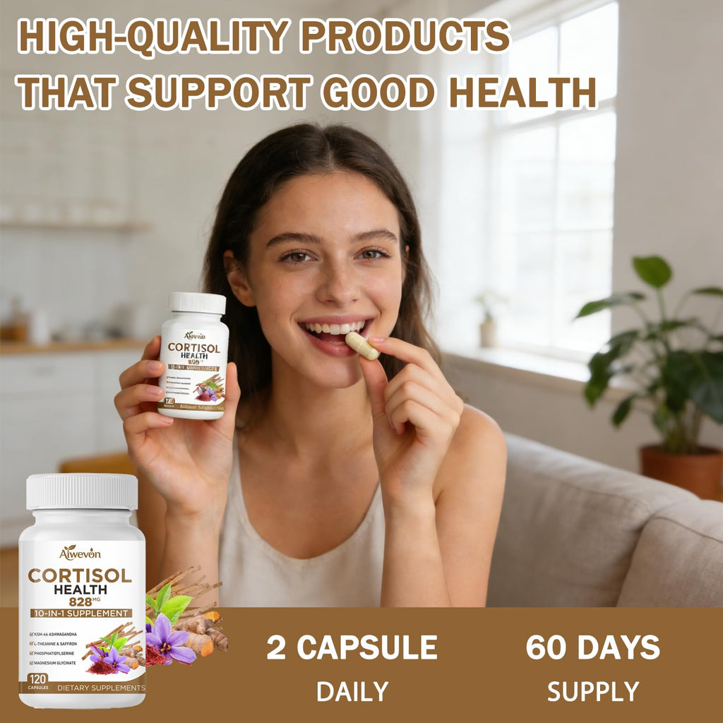 Natural stress relief multivitamins