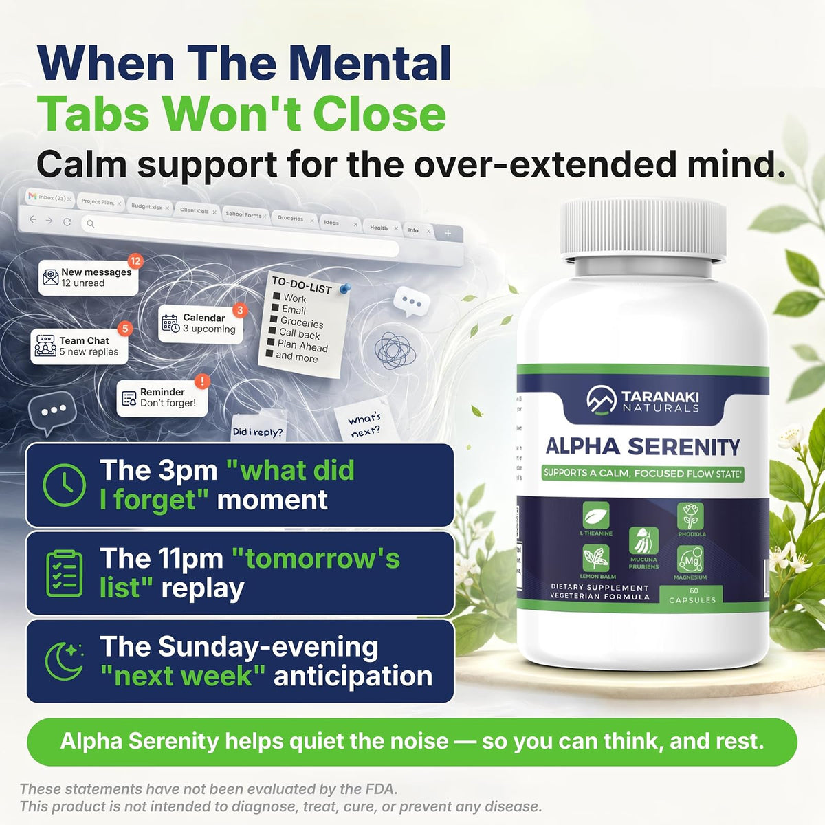 natural stress relief multivitamins