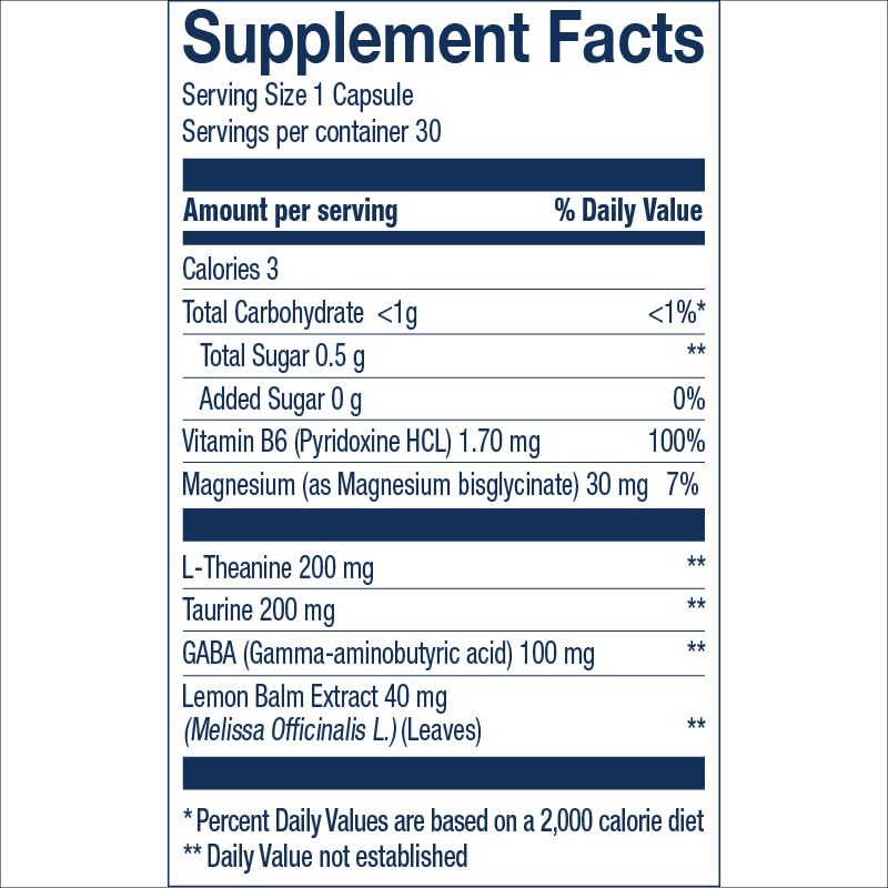 natural stress relief multivitamins