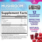 Natural stress relief mushroom gummies