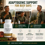 natural stress relief mushroom supplement