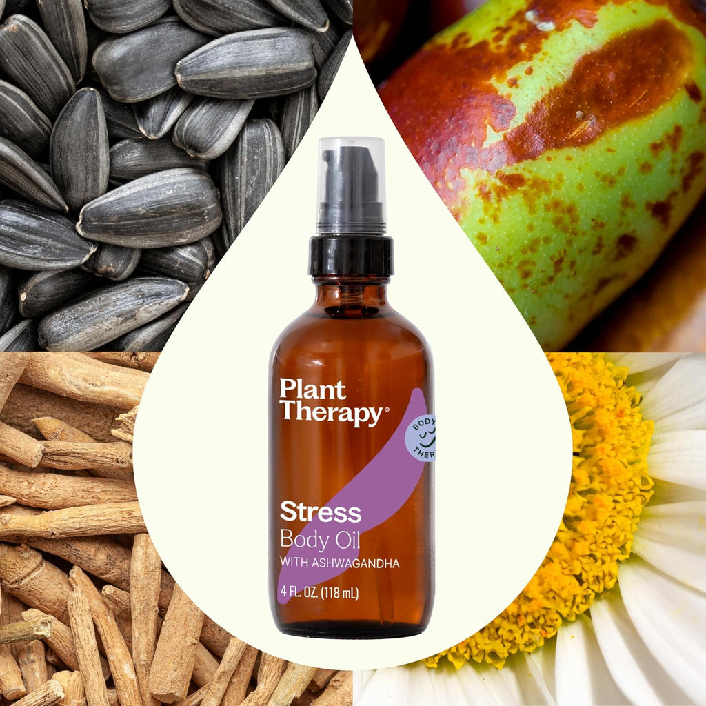 Natural stress relief oil