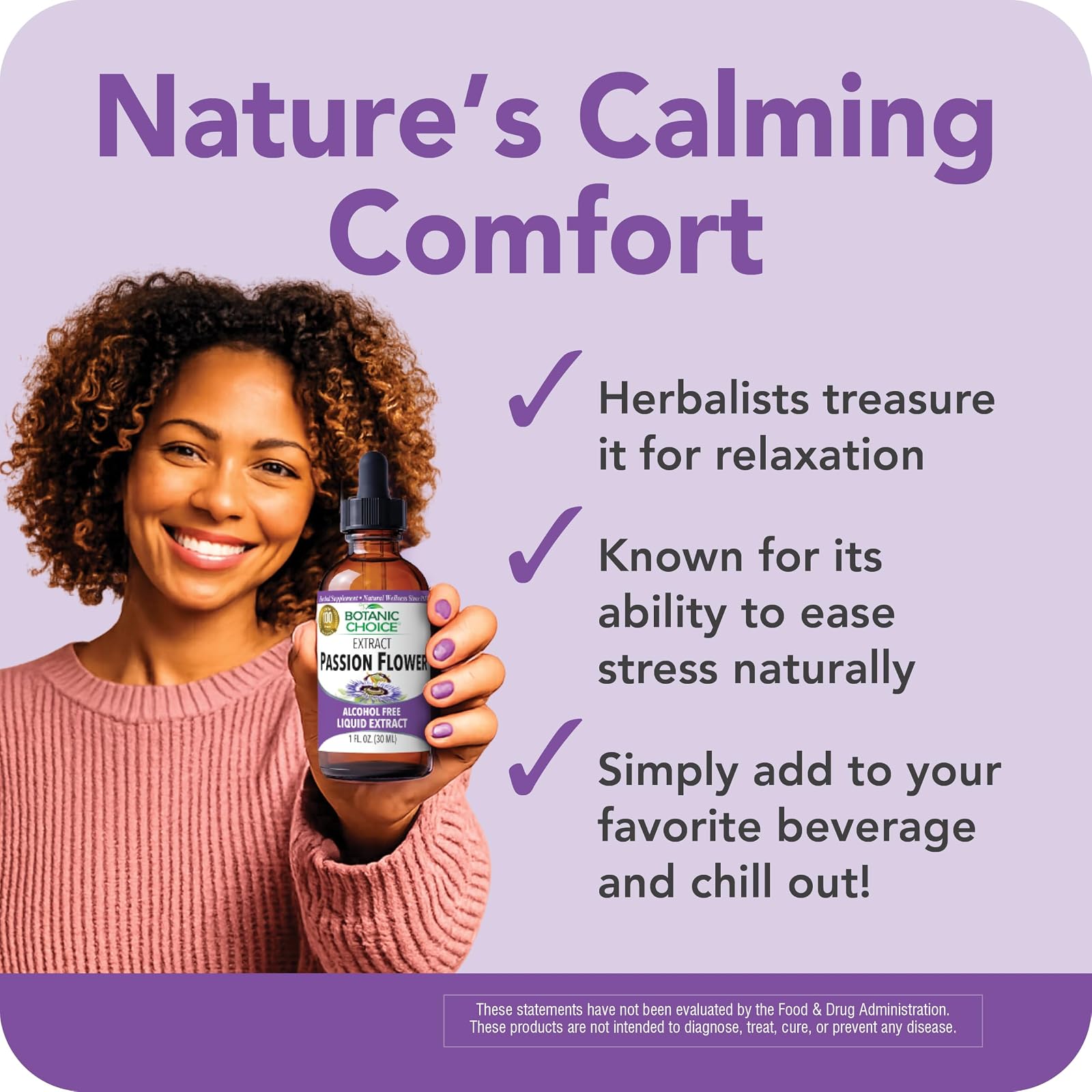 natural stress relief passion flower