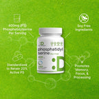 Natural stress relief phosphatidylserine