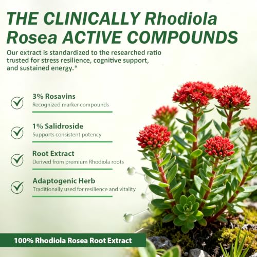 natural stress relief rhodiola extract