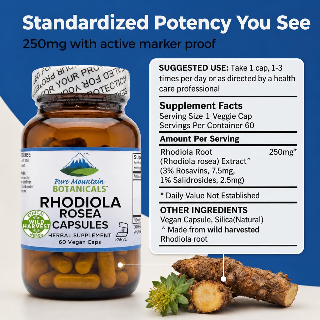natural stress relief Rhodiola