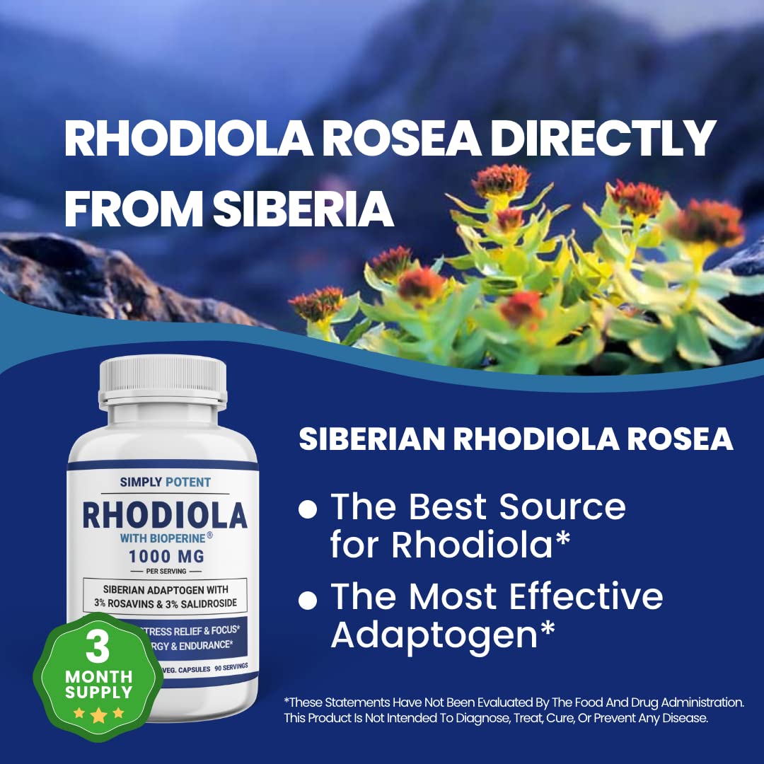 natural stress relief rhodiola
