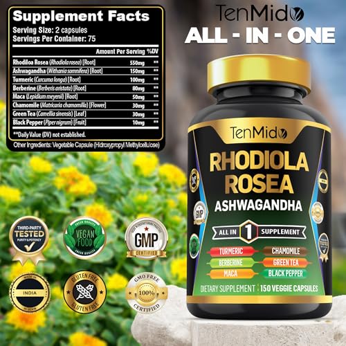 natural stress relief rhodiola