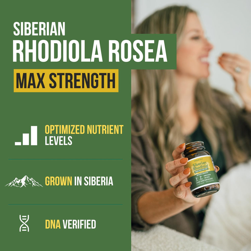 natural stress relief rhodiola