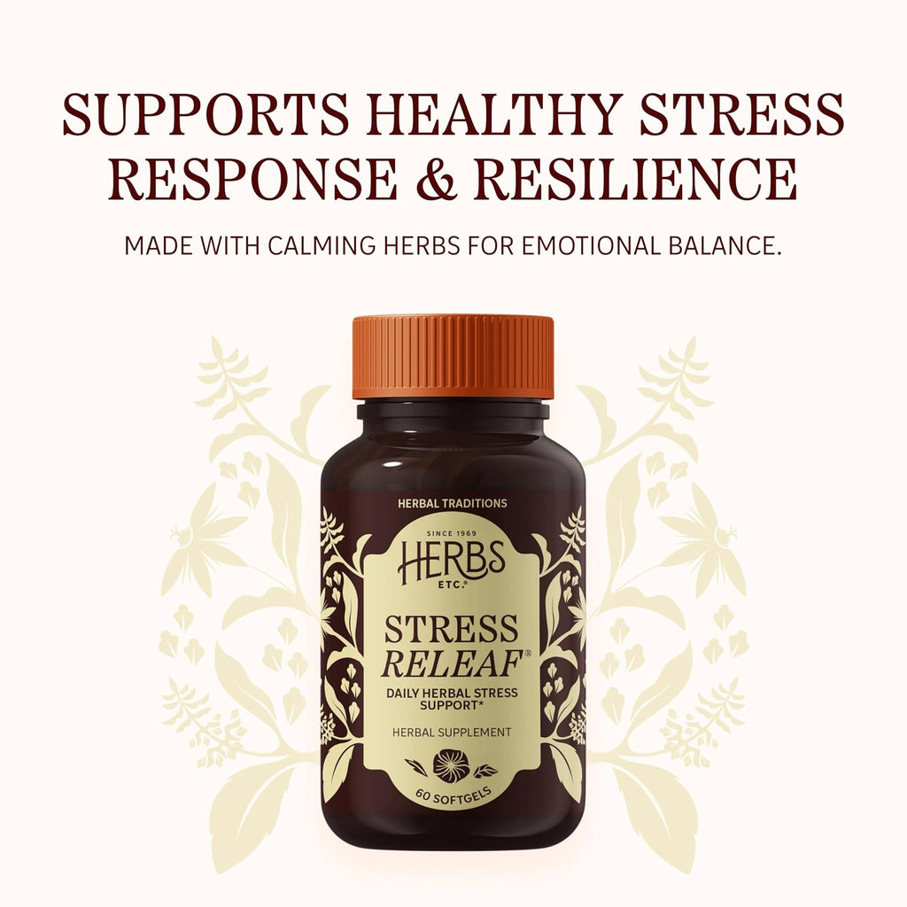 natural stress relief softgels