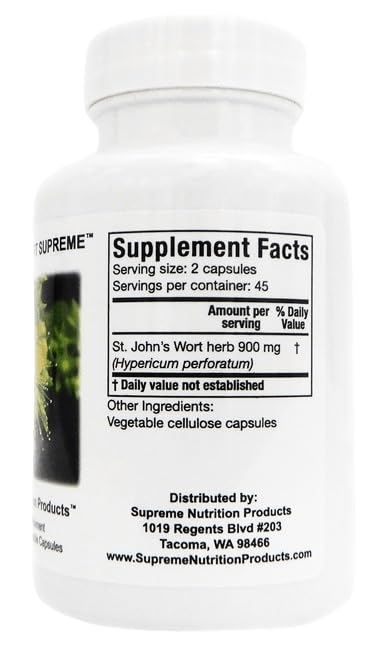 natural stress relief St. John's Wort